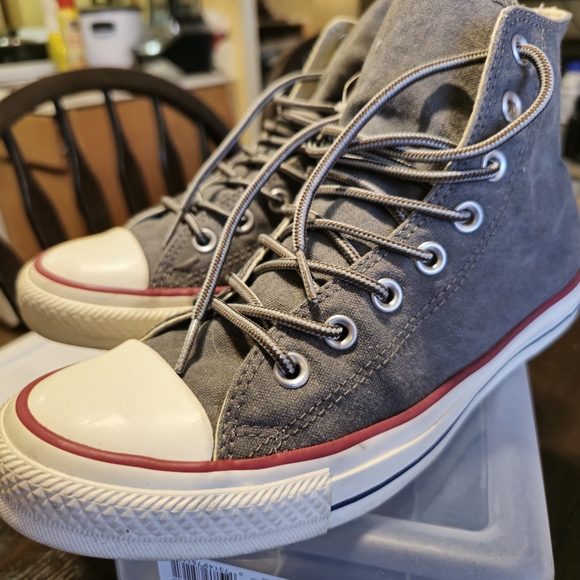Converse | Shoes | Converse Chuck Taylor All Star Washed Canvas Hi ...